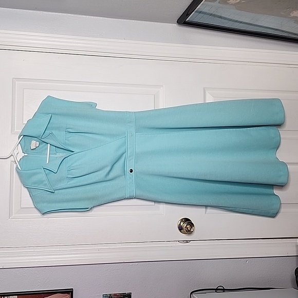 Vintage | Dresses | Vintage Blue Dress | Poshmark